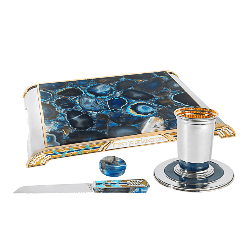 Challah Board And Knife Set